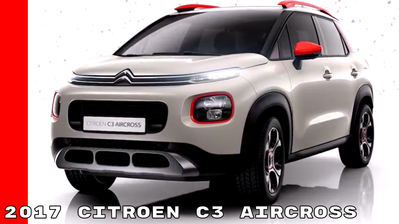 New 2017 Citroen C3 Aircross - YouTube