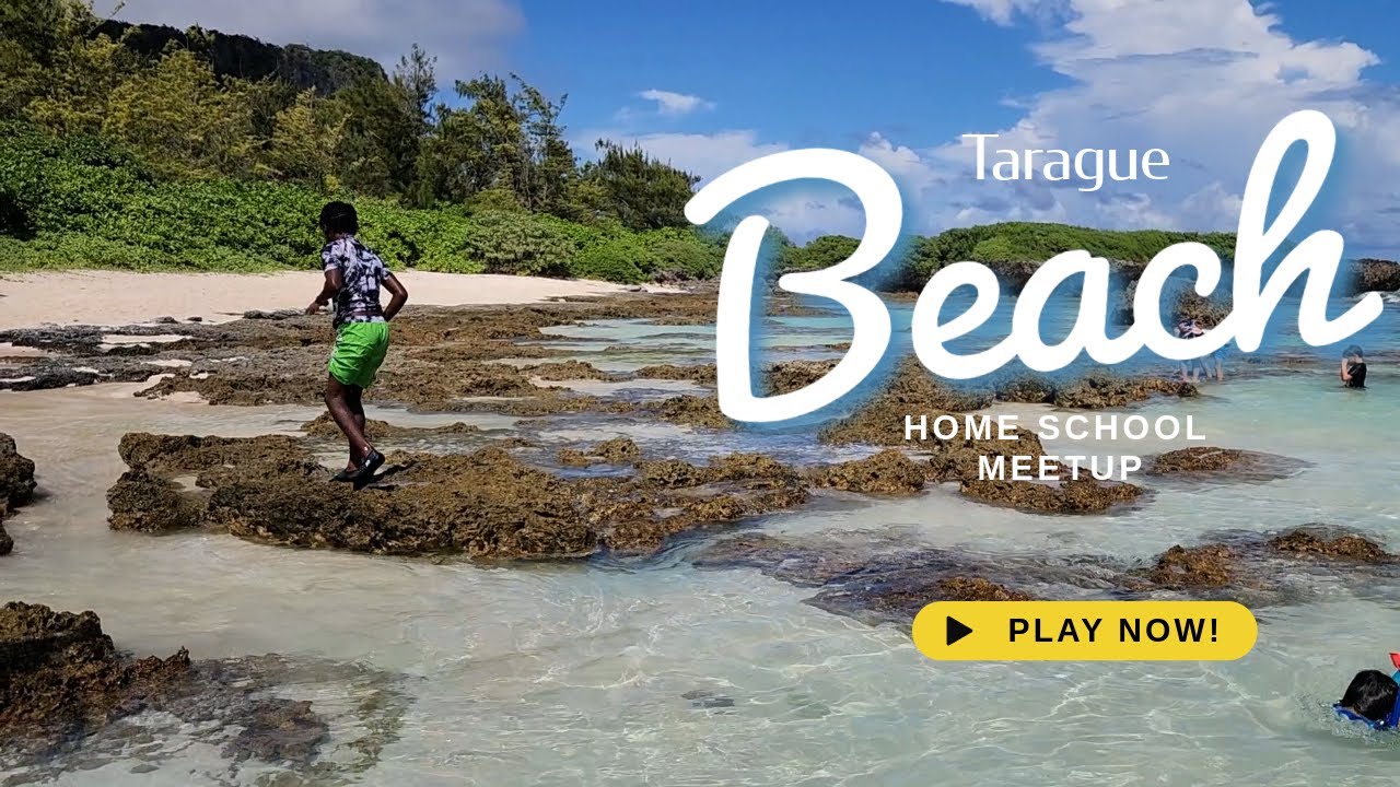 Homeschool Meetup at Tarague Beach - YouTube
