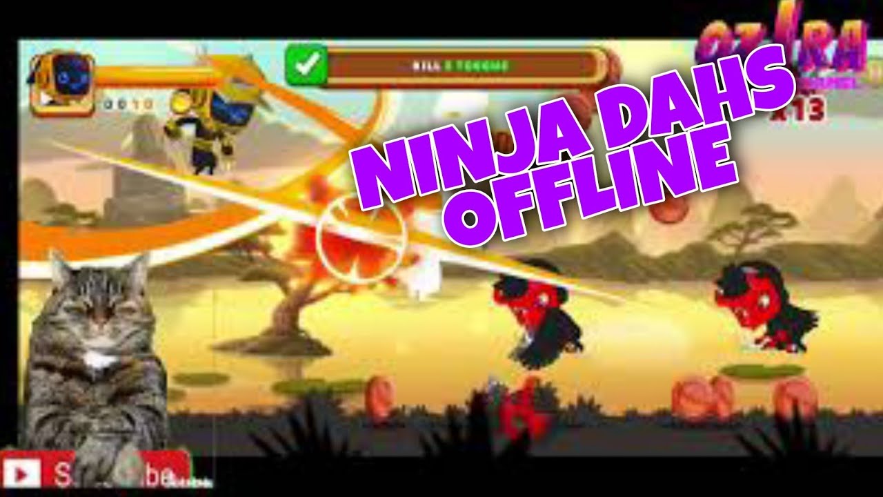 NINJA DASH game offline grafik HD #ninjadash - YouTube