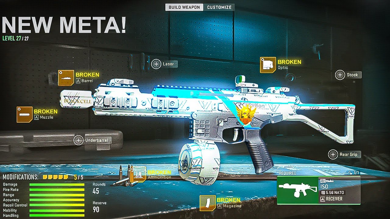 NEW *META* ISO 45 SMG SETUP on VONDEL PARK! 🔥 (Best ISO 45 LOADOUT ...