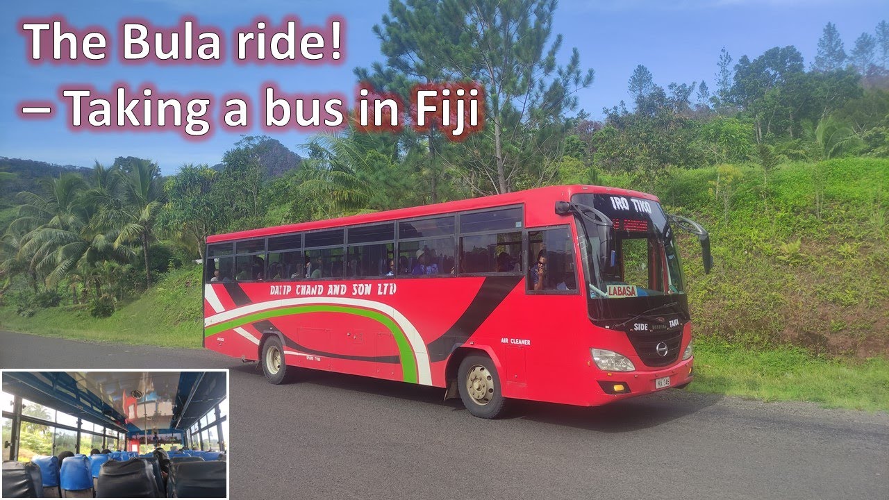 The Bula ride - Taking a bus in Fiji! - YouTube