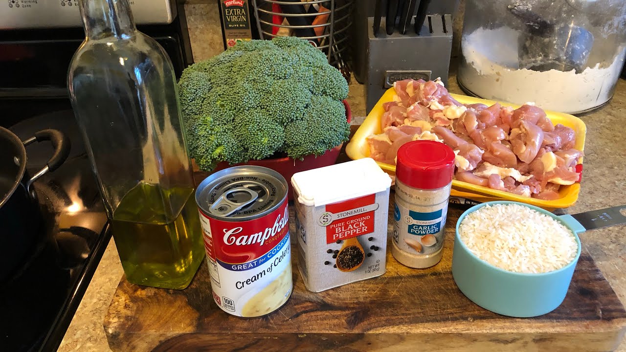 Kidney Friendly Chicken & Rice - YouTube