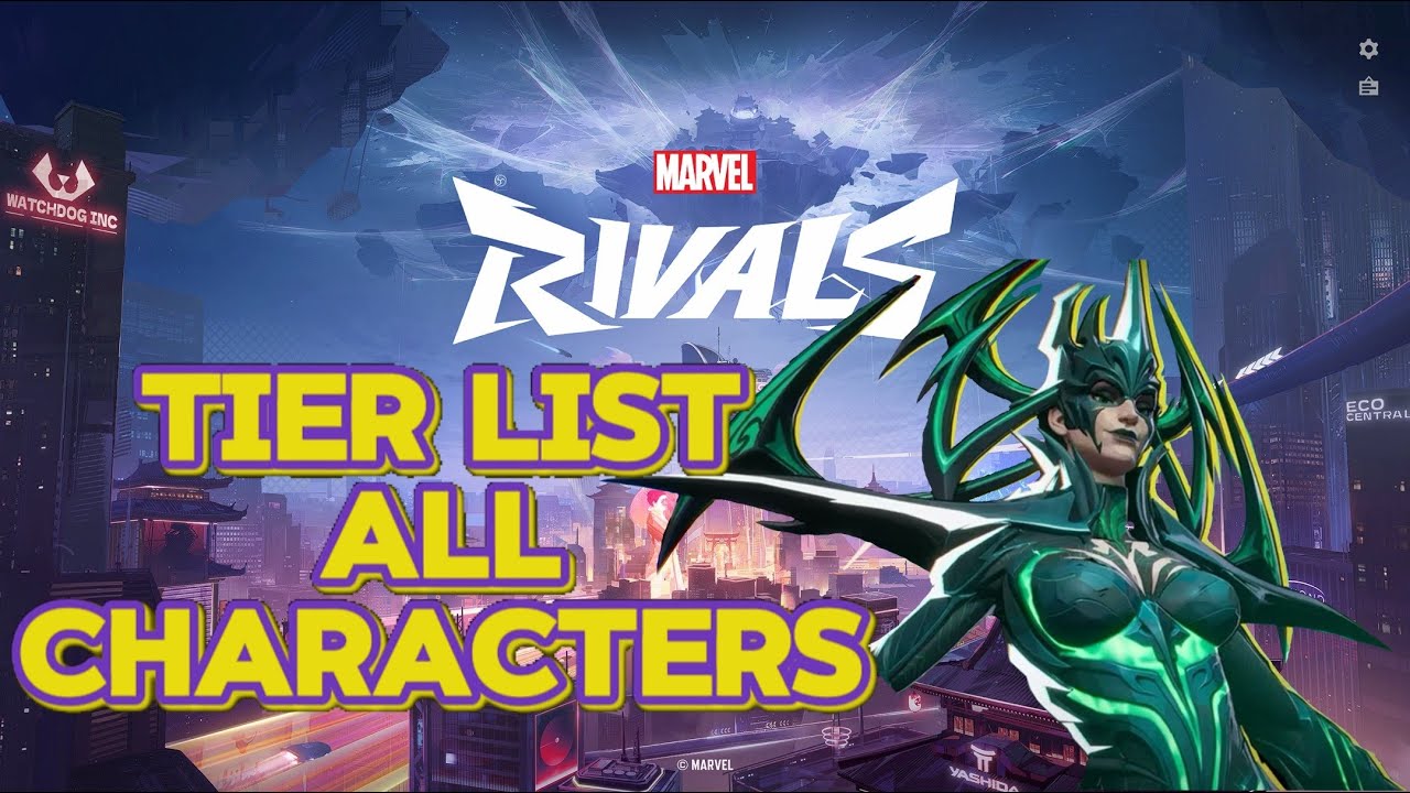 Marvel Rivals Tier Lists Ranking - YouTube