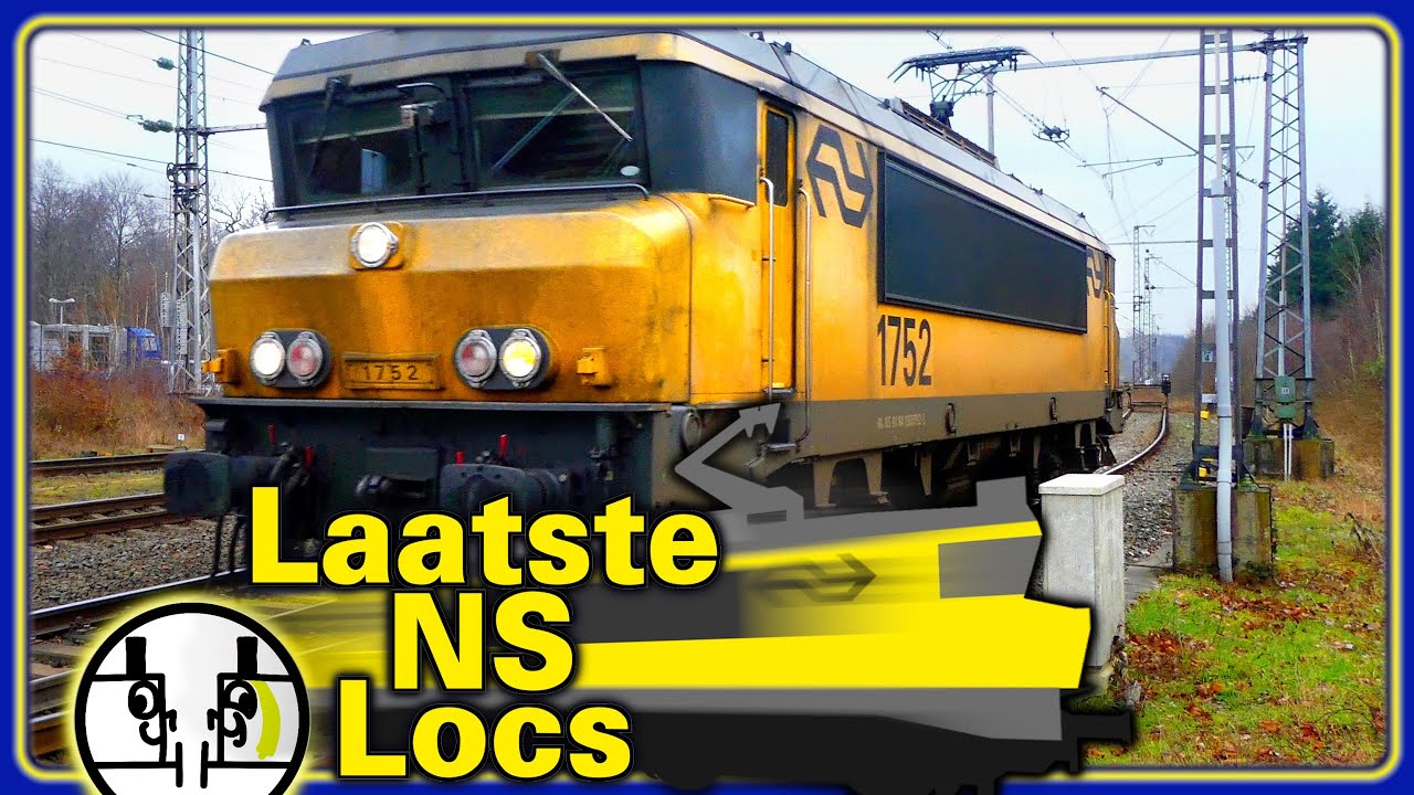 De 1700 locomotieven - Laatste NS Locs - YouTube