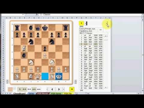 Chess Board PGN Viewer - Visor PGN Tablero de Ajedrez - YouTube