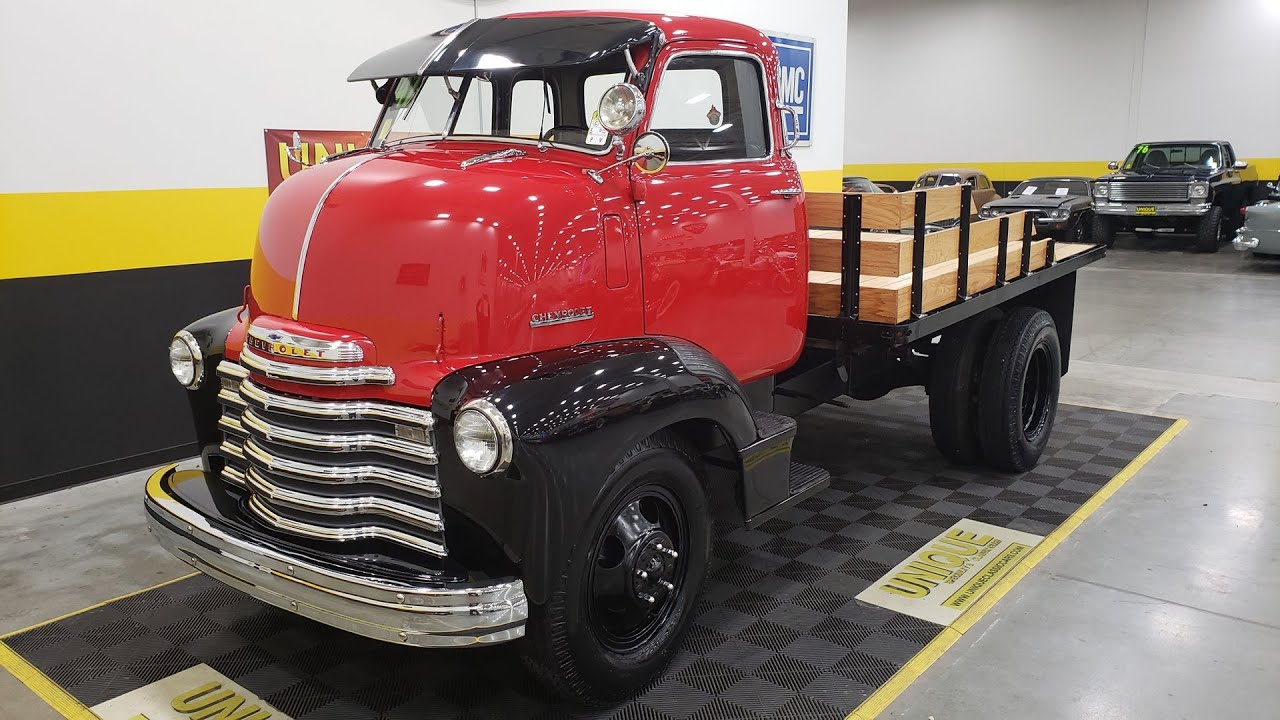 1947 Chevrolet Loadmaster 5400 COE 5-Window | For Sale $42,900 - YouTube