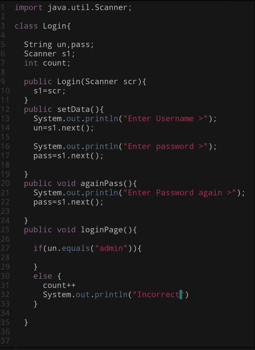 Java Program to Create Login Page - YouTube