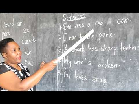 Primary 2 Reading sound (ar) - YouTube