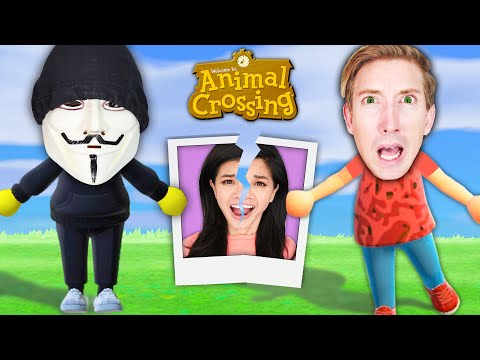 ANIMAL CROSSING vs SPY NINJAS! I TROLLED Hackers in the Game to Sneak Out Vy and Daniel (Hilarious)