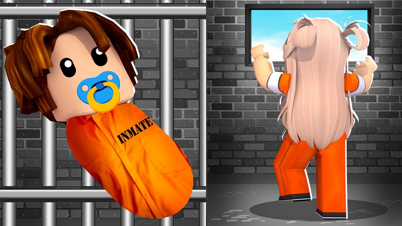 Born In Jail In Roblox Brookhaven! - YouTube