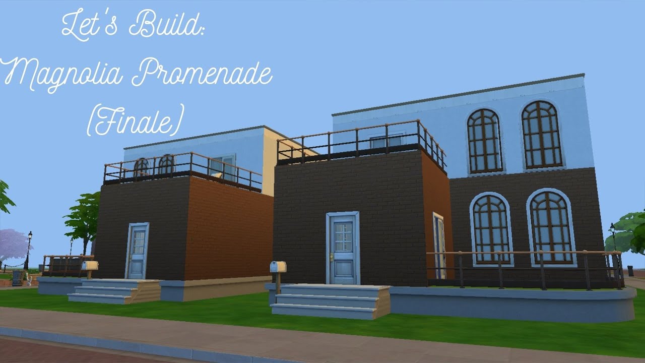 Let's Build: Magnolia Promenade (Finale) | The Sims 4 - YouTube