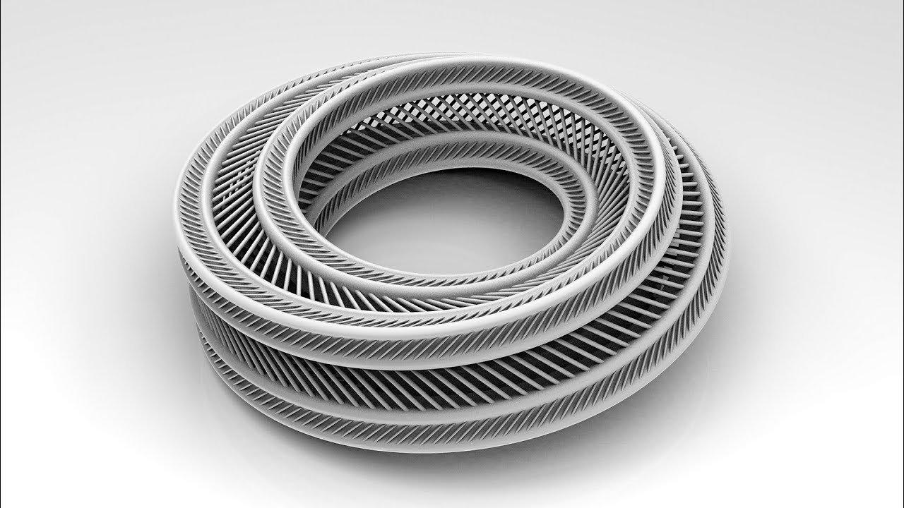 Exercise 11: How to model 'Complex Mobius Geometry' in SOLIDWORKS 2018 ...