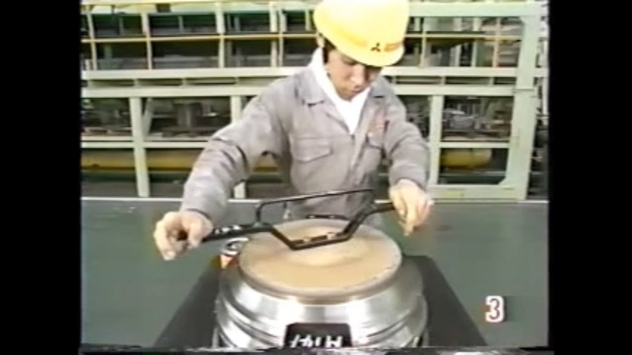 MITSUBISHI UEC LS Marine Diesel Engine - 08 facing up procedure of ...