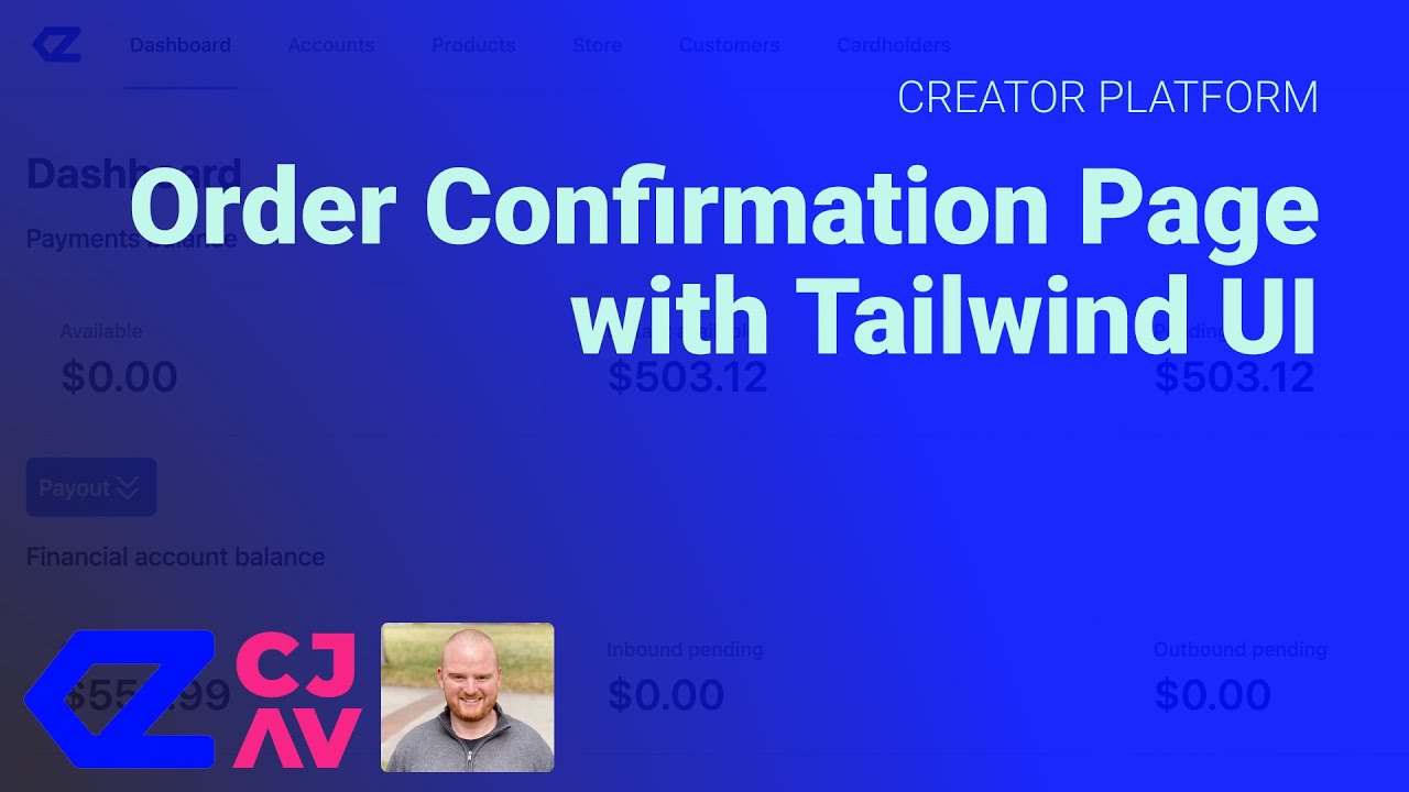 Order Confirmation Page with Tailwind UI - CreatorPlatform.xyz - Part ...