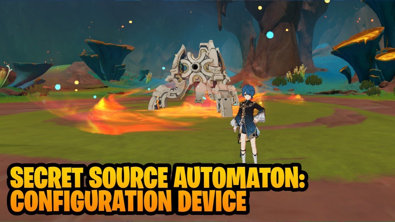 Lokasi Bos Secret Source Automaton: Configuration Device | Ascension ...