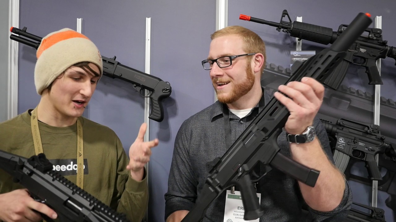 SHOT Show 2017: ASG Scorpion Evo A3 Carbine Preview - YouTube