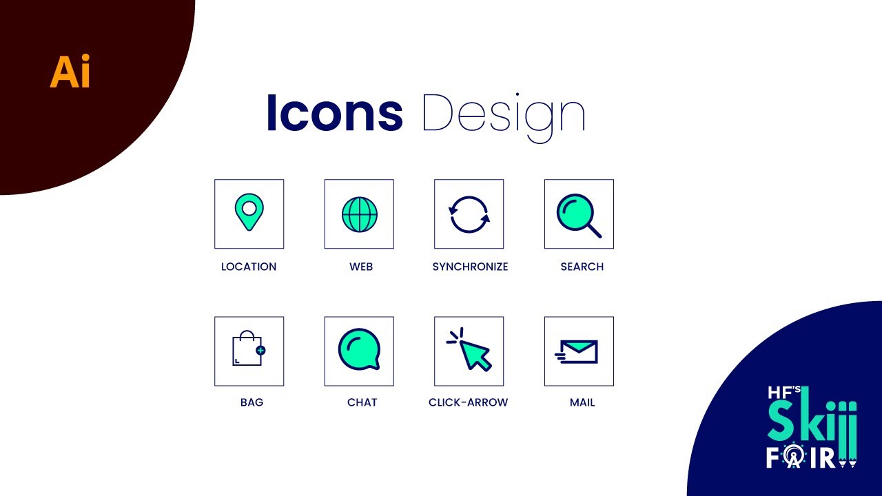 7. How to make Vector Icons using shape builder tool | Adobe ...