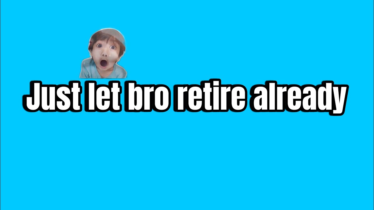 Let bro retire already 💀 - YouTube