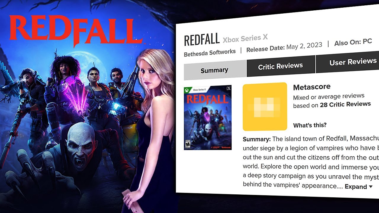La SANGRÍA de REDFALL: Primeras REVIEWS y ANÁLISIS - ¿Qué dice la prensa? - YouTube