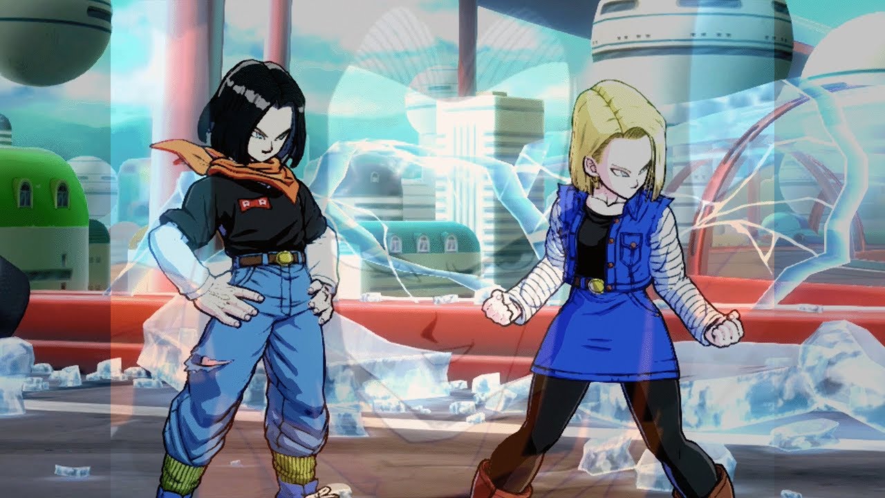 BEST ANDROID 17 REFERENCE IN DRAGONBALL FIGHTERZ - YouTube