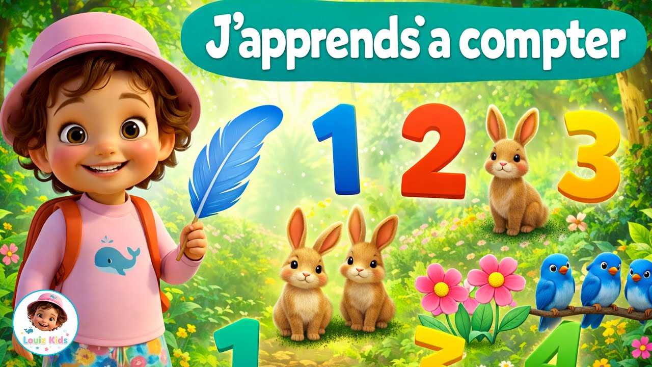 Apprendre à Compter en s'amusant | louiz kids - YouTube