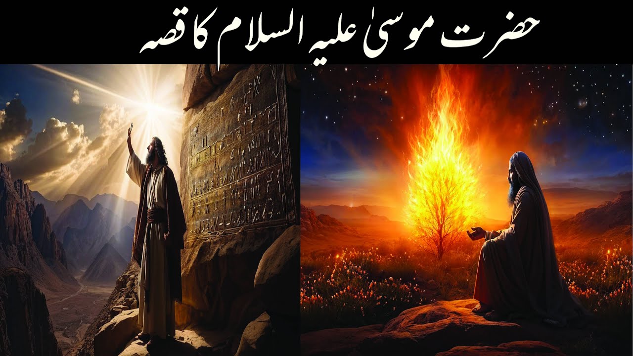 Hazrat Musa Aaliis Allam ka waqia | Hazrat musa ali salaam ka kissa ...