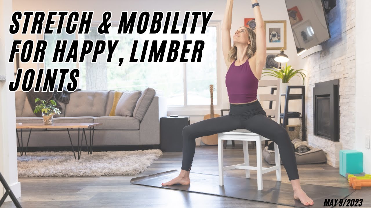 YOGA WITH THE CHAIR FOR HAPPY JOINTS - YouTube