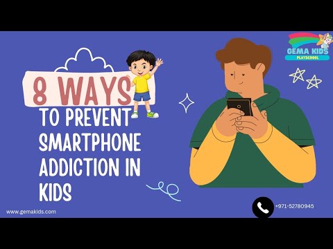 How to Prevent smartphone addiction in kids? #GEMAkids #trending - YouTube