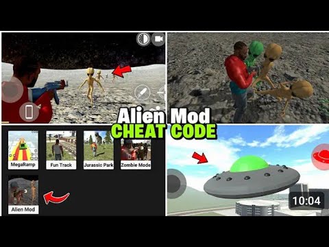How to play alien mode update in Indian bikes driving 3d 😱😱 alian mode ...
