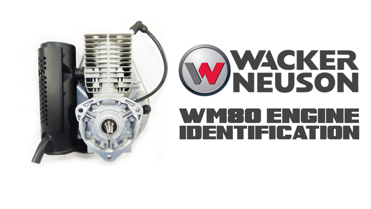 Wacker Neuson Rammer Engine Identification - YouTube