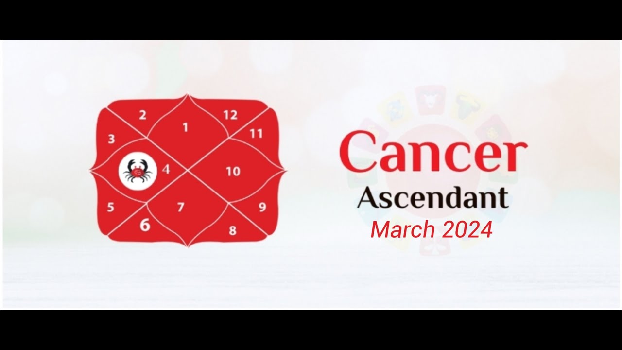 Cancer Ascendant/ Kark Lagna March 2024 Predictions By Kmanns Astrology ...
