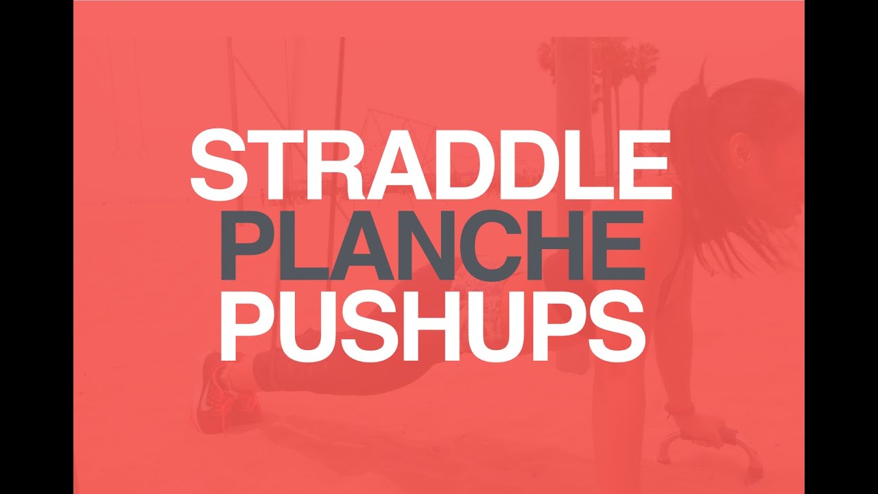 How To Do Straddle Planche Pushups w/ Tatted Strength - YouTube
