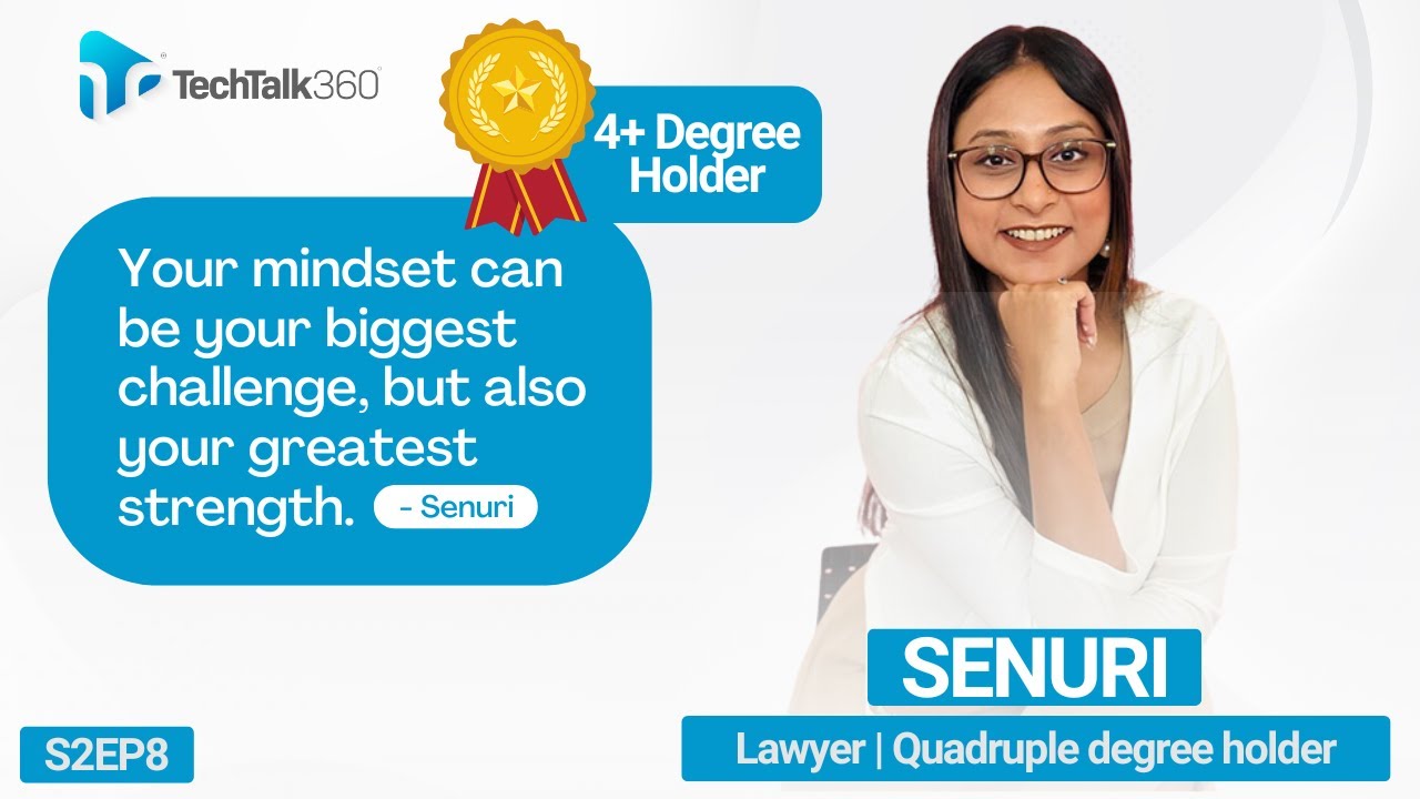 Senuri Munasinghe's CRAZY Journey to 17 Qualifications Before 30! | Techtalk360 - YouTube