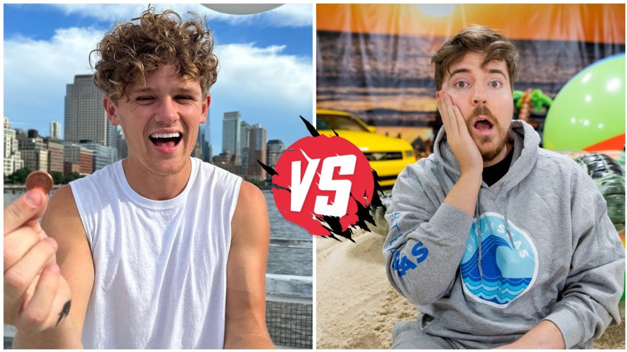 Mr Beast Vs Ryan Trahan Evolution From Start to Now 2024 - YouTube