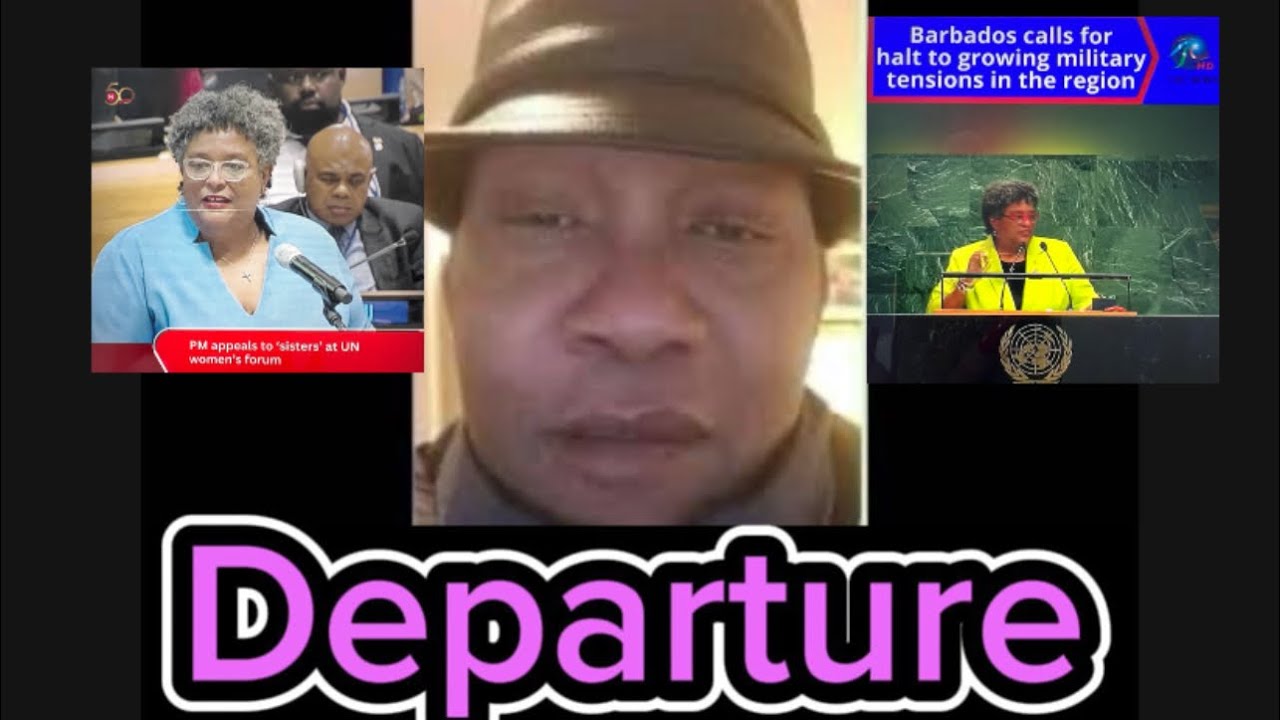 Victor Callender talks gloriously about Mia Mottley’s speech at the ...