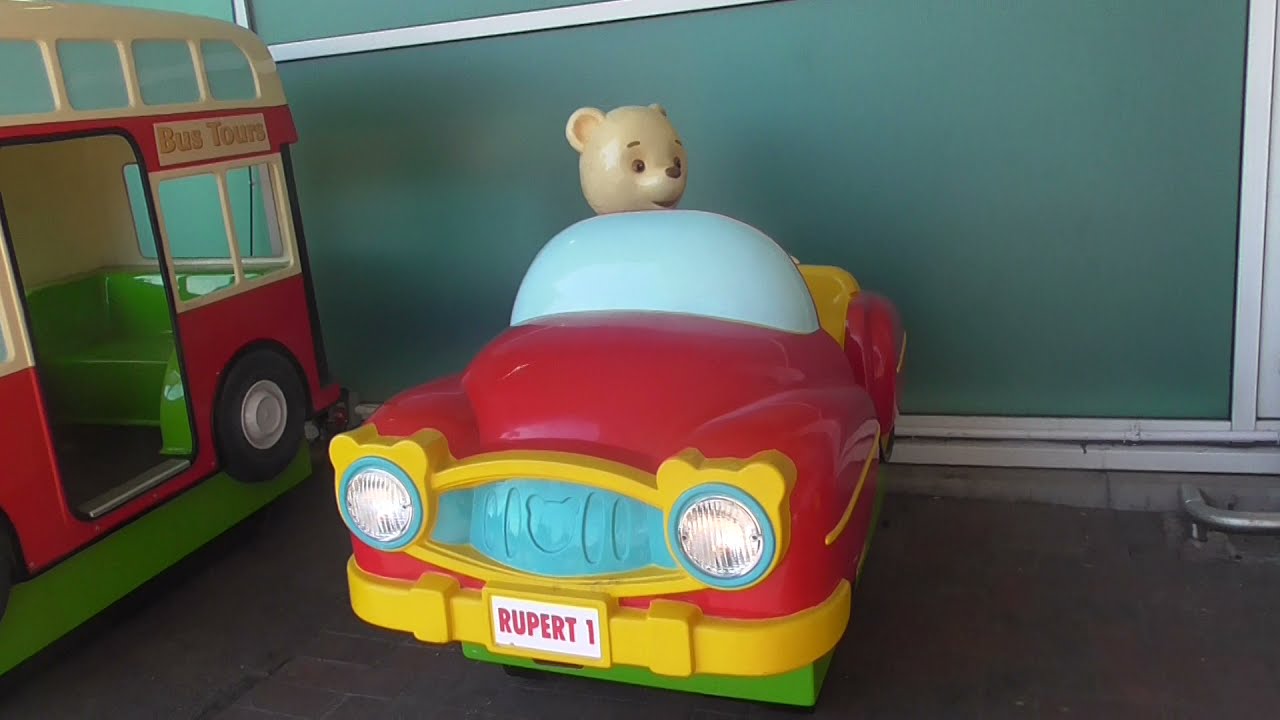 Rupert The Bear Kiddie Ride - YouTube