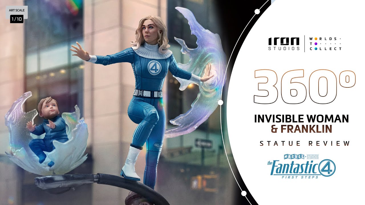 Invisible Woman - The Fantastic Four: First Steps - Art Scale 1/10 ...