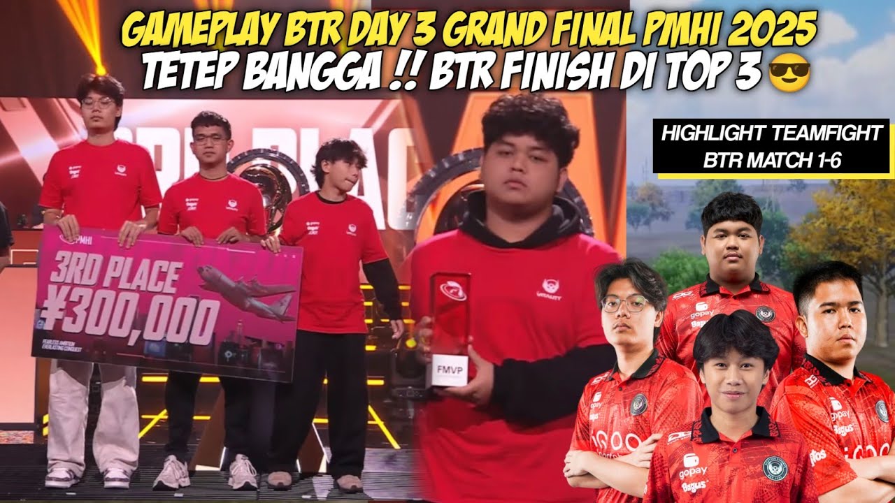 CONGRATS FEDERALES MVP - BTR 3rd PLACE | HIGHLIGHT TEAMFIGHT BTR MATCH ...
