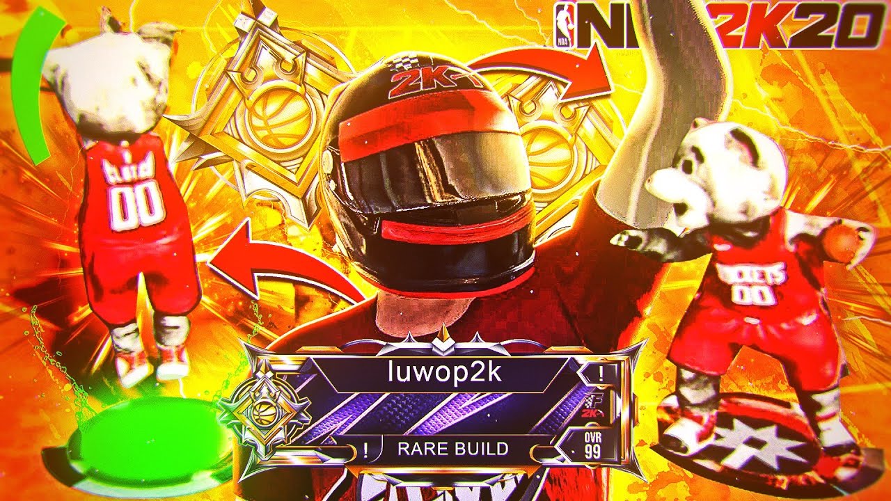 BEST ISO PLAYER OFFICIALLY UNLOCKS MASCOTS ON NBA 2K20 w THE MOST ...