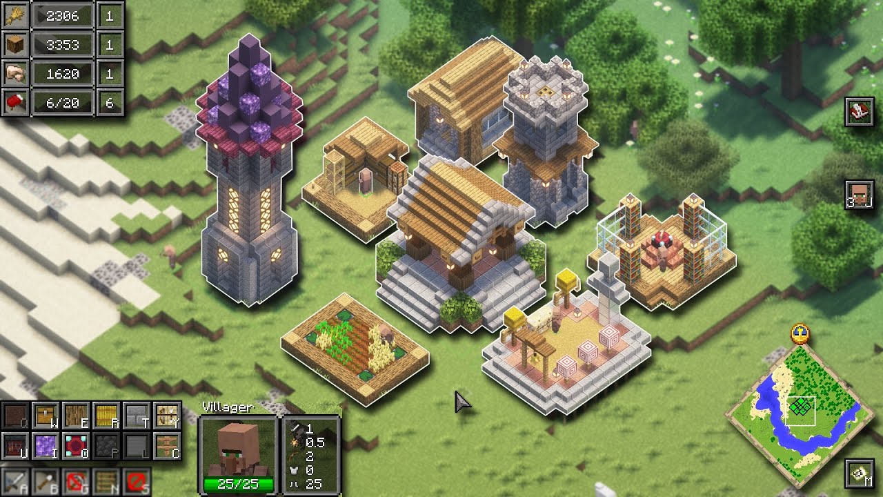 Minecraft, But It's An RTS - YouTube