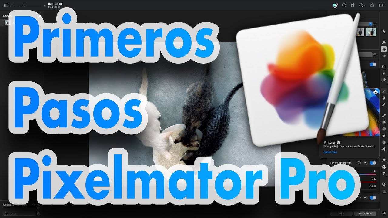 Primeros Pasos Pixelmator Pro - YouTube