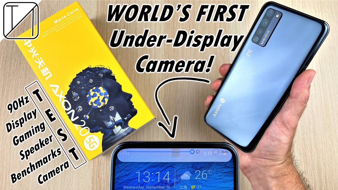Unboxing The World's First Under-Display Camera Smartphone - ZTE Axon ...