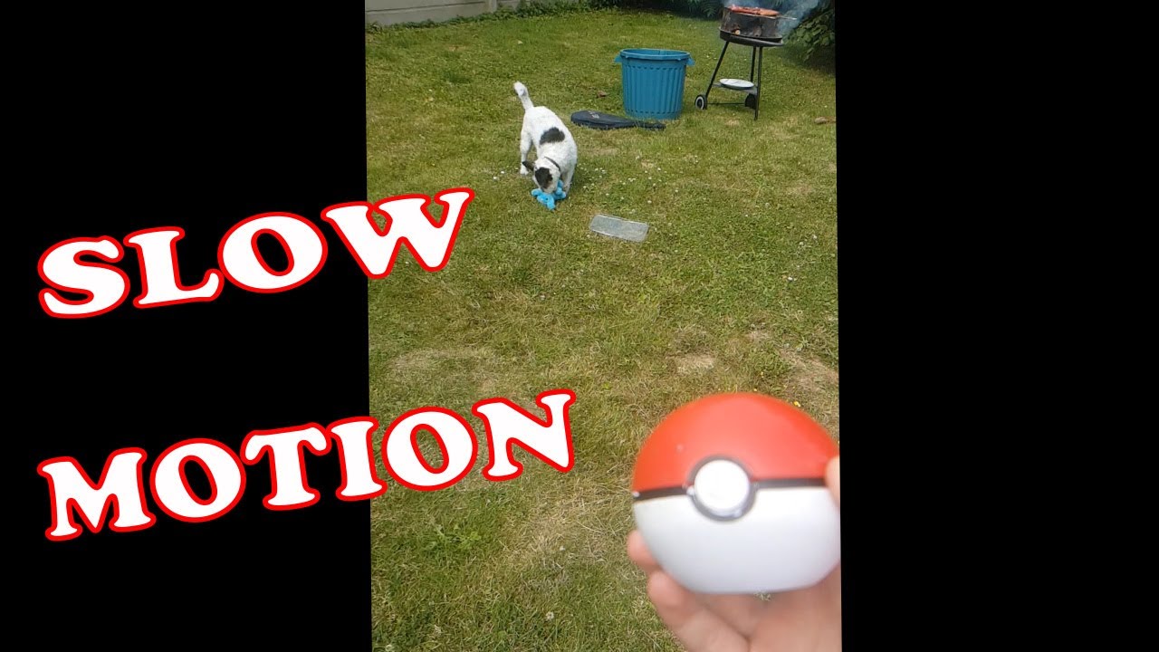 SLOW MOTION : LANCE POKEBALL ! - YouTube