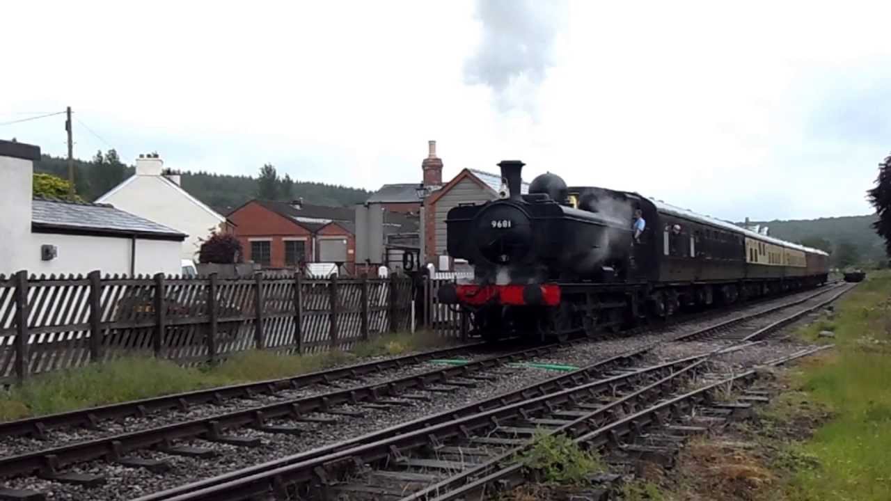 9681 dean forest railway 16 june 2013 - YouTube
