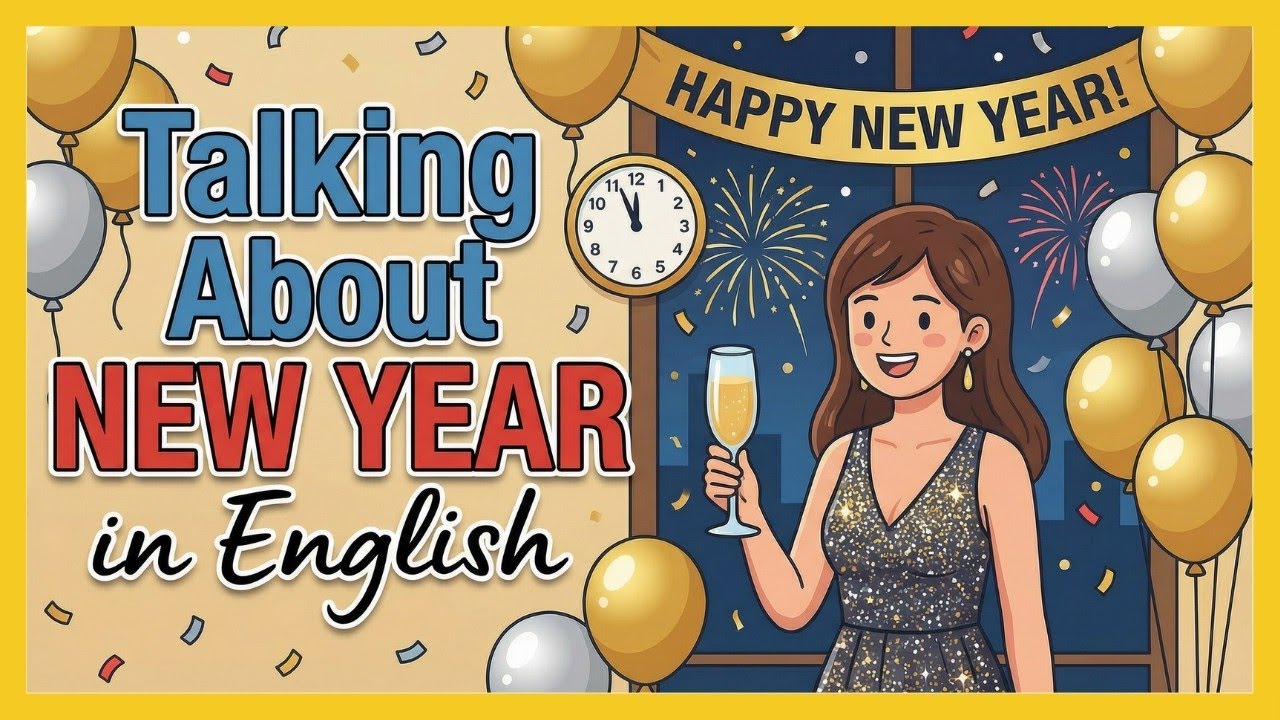 Talking About New Year in English | English Podcast for Beginners - YouTube