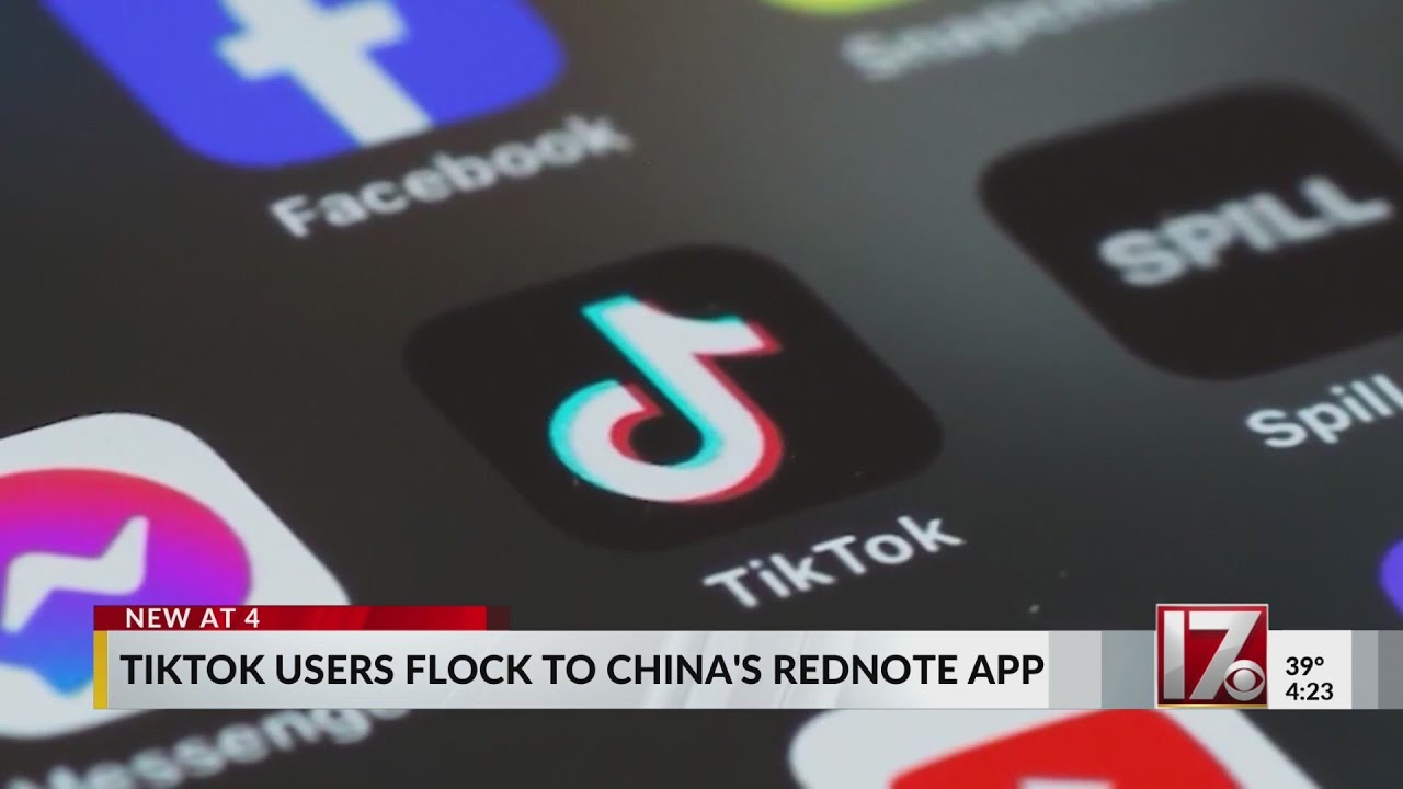 TikTok users flock to RedNote app - YouTube
