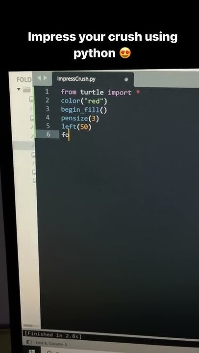 Impress your crush with coding - YouTube