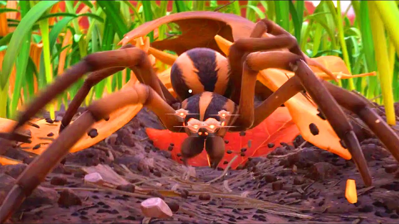 NEVER BEEN MORE AFRAID OF A SPIDER |Grounded| - YouTube
