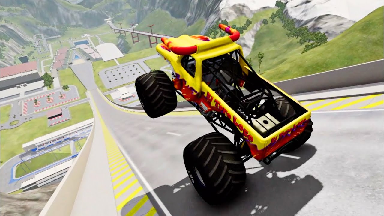 Monster Jam | Monster Trucks | Insane Monster Jam Truck Crashes ...