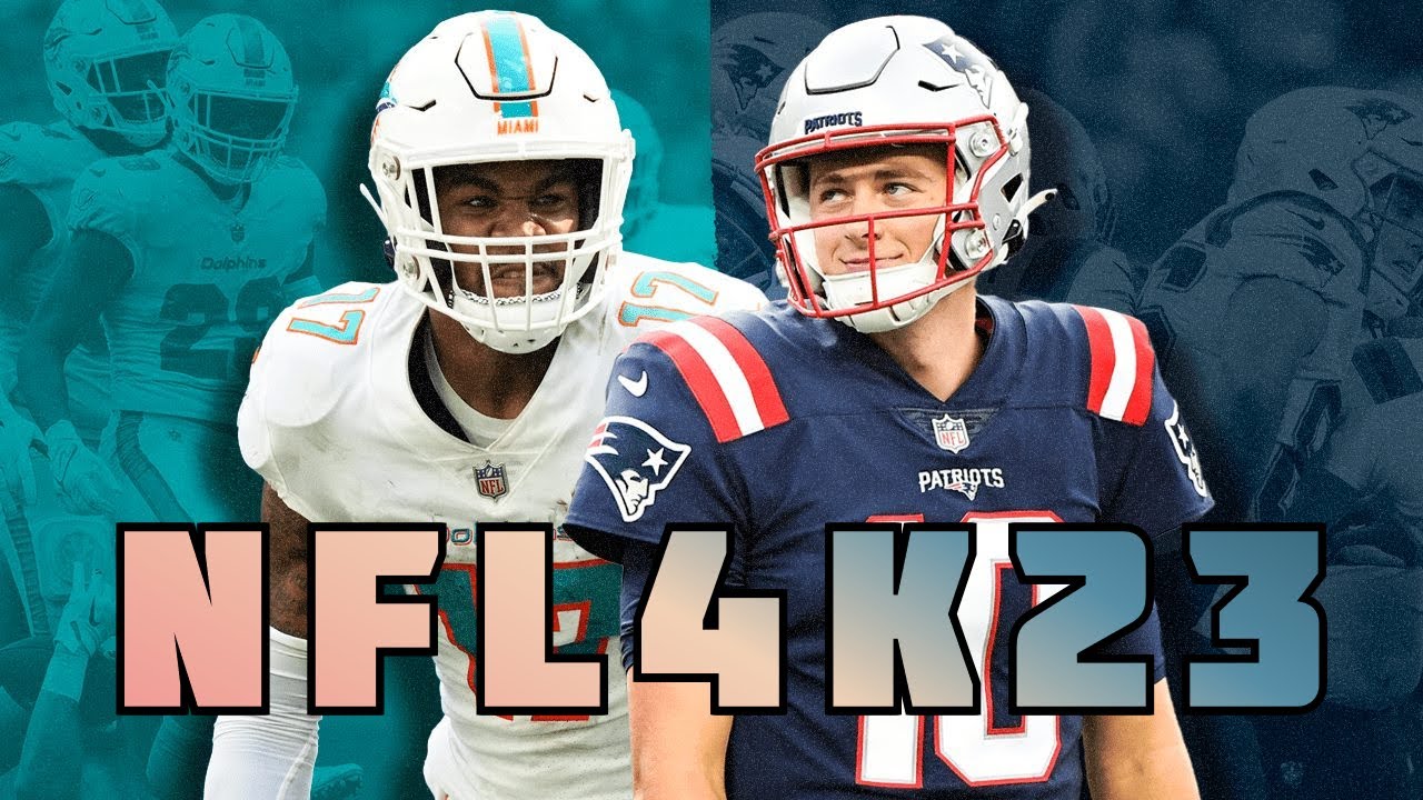 NFL 4K23 | Dolphins at Patriots | PCSX2 | 2022-2023 NFL Season | NFL ...